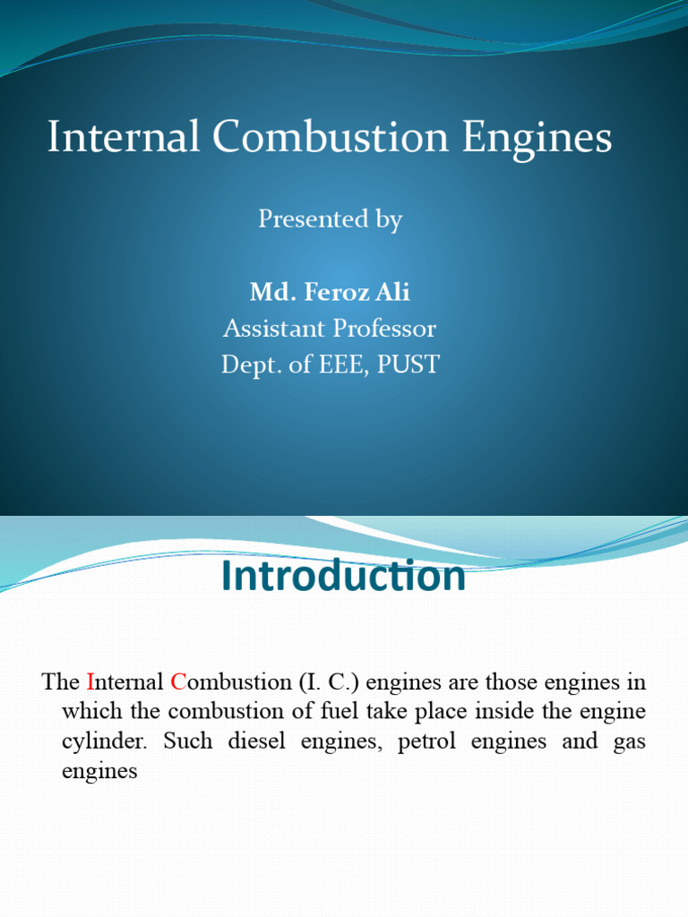 04 Ch-26 Internal Combustion Engines | PDF | Internal Combustion Engine | Diesel Engine
