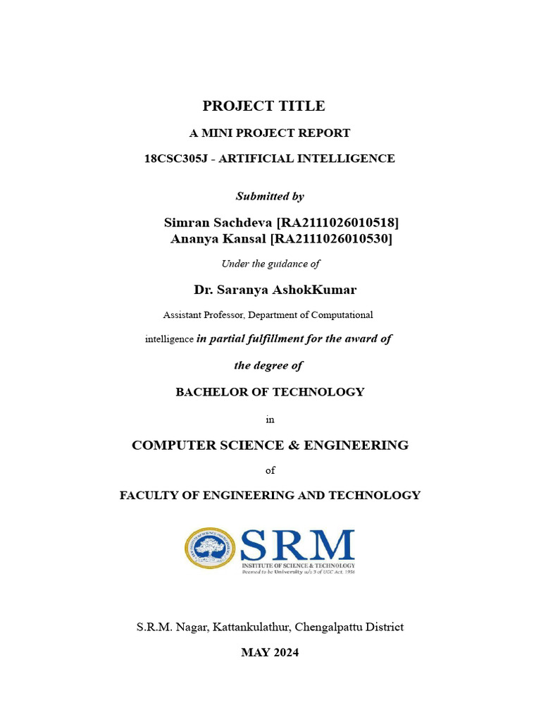 Deep Learning Report | PDF | Artificial Neural Network | Deep Learning