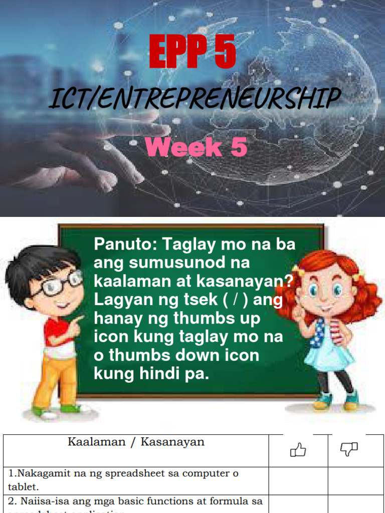 Epp 5 Ict Entrep Week5 | PDF