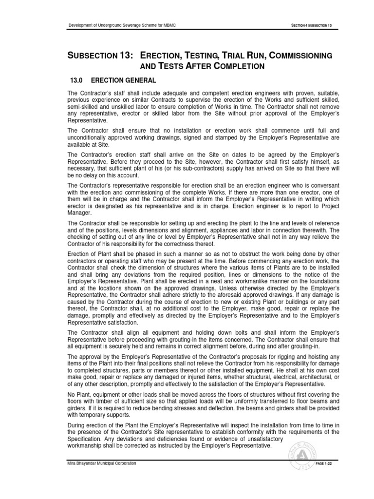 Sub Section 13 Erection | PDF | Transformer | Capacitor Sub Section 13 Erection | PDF | Transformer | Capacitor