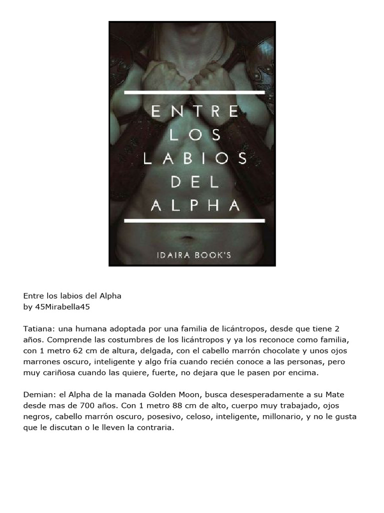Entre Los Labios Del Alfa | PDF | Color | Cumpleaños