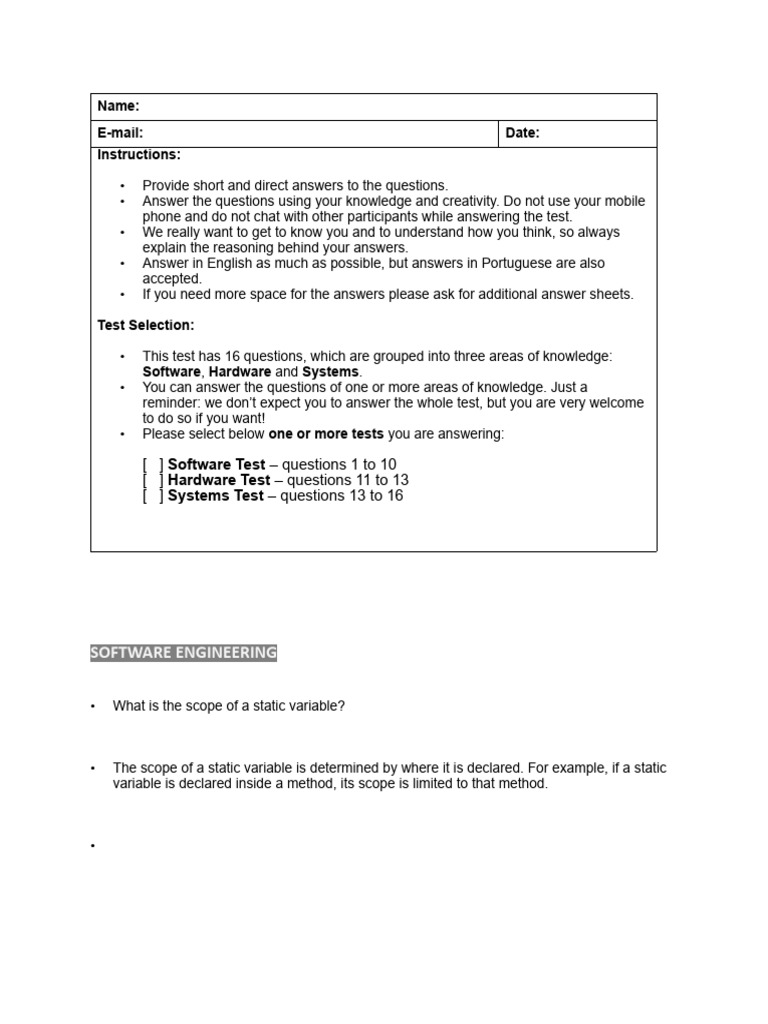 Prova Start Up 6 Pdf Method Computer Programming Inheritance Object Oriented Programming 7296