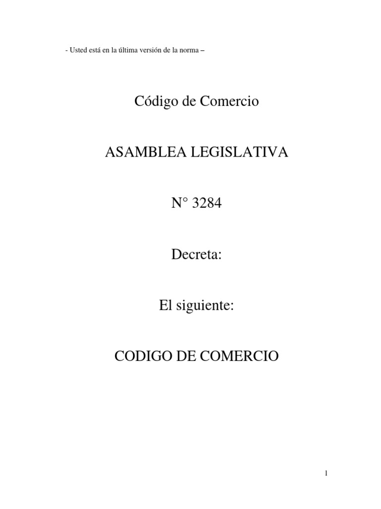 Código de Comercio: Sociedades y Obligaciones | PDF | Sociedad de responsabilidad limitada ...