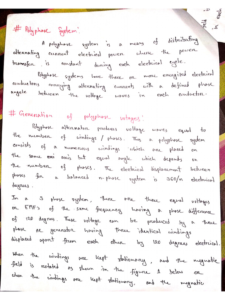 Poly Phase System | PDF