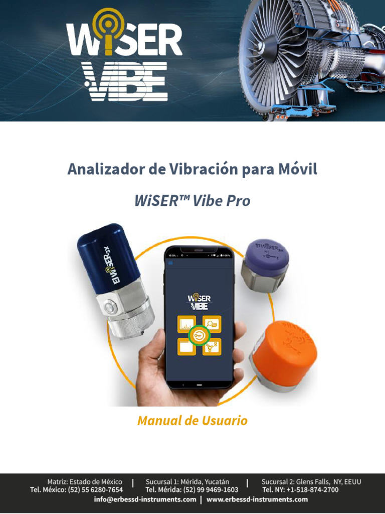 Manual de Usuario WiSER Vibe Pro 1 | PDF | Transformada rápida de ...