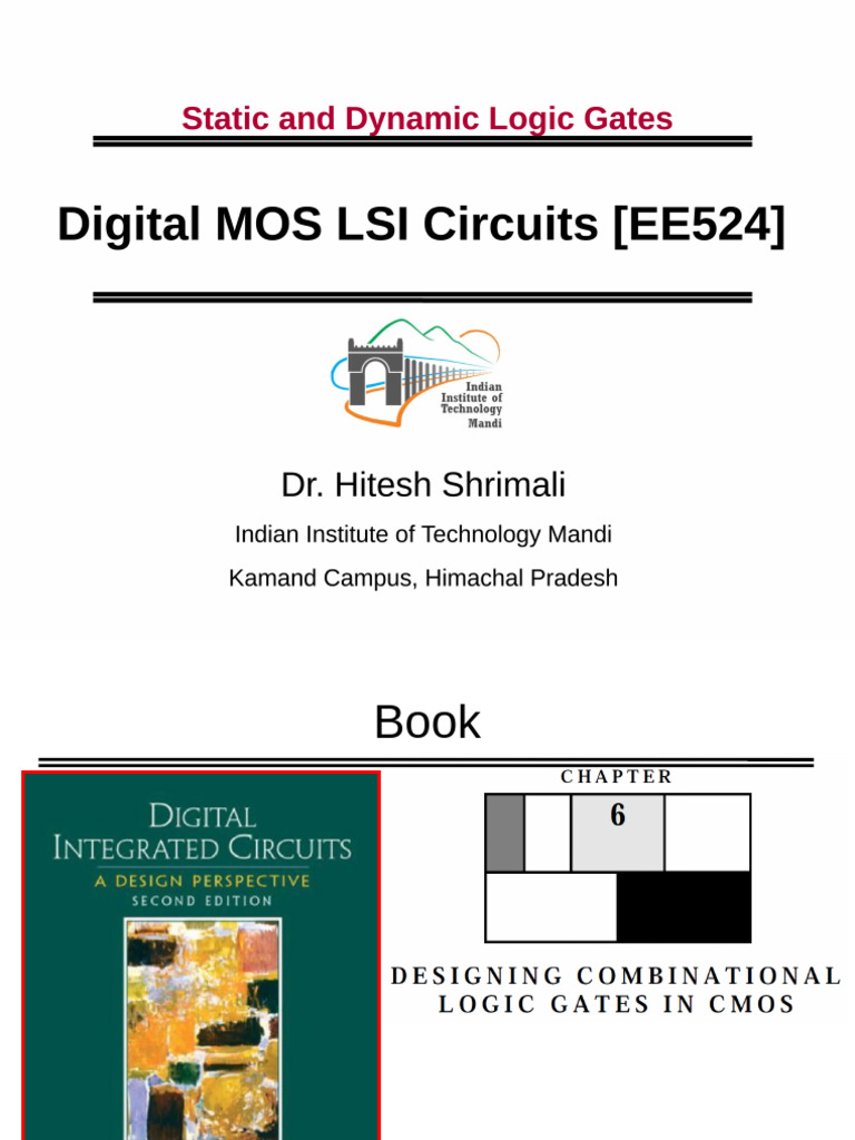 6 Combinational Logic Gates Static Dynamic-2 | PDF | Logic Gate | Cmos