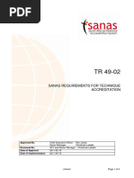 SANAS Calibration Certificate Requirements | PDF | Calibration ...