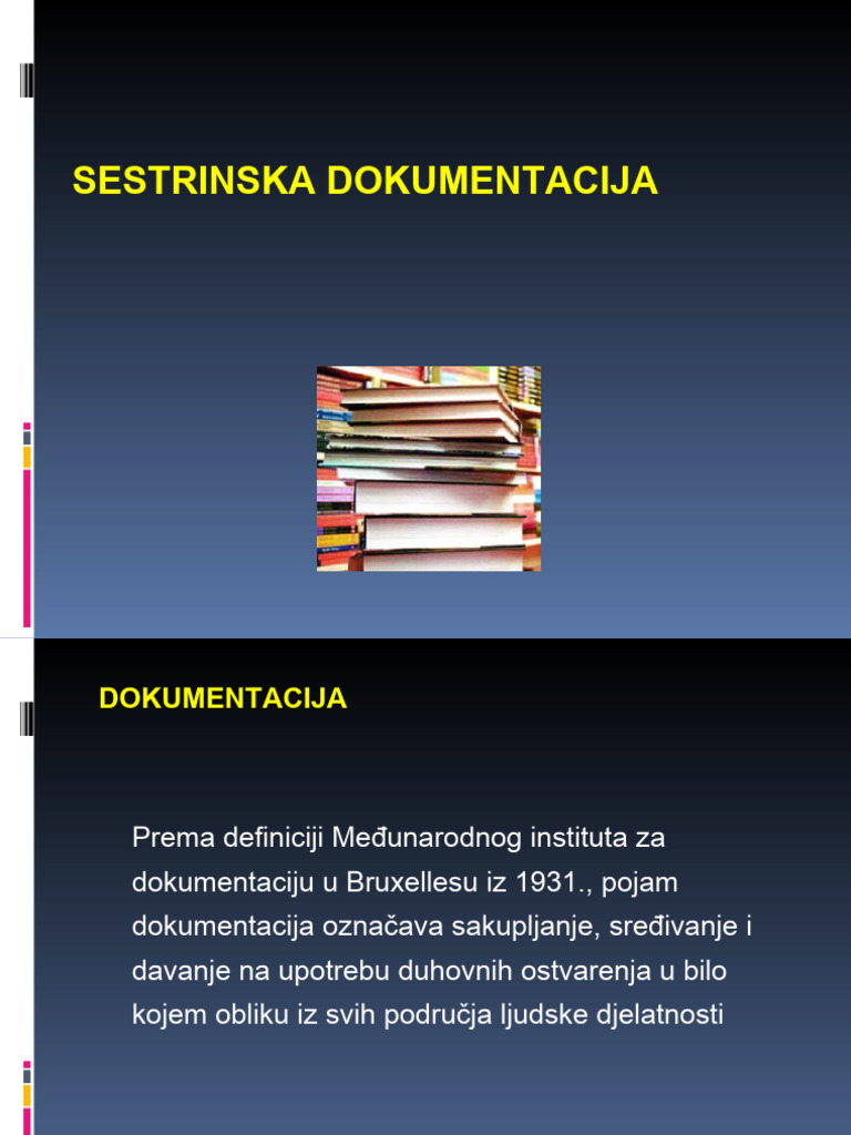 Sestrinska Dokumentacija | PDF