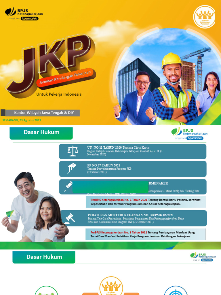 BPJS Naker MATERI JKP | PDF