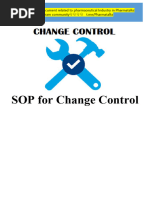 Sample Change Control Form | PDF