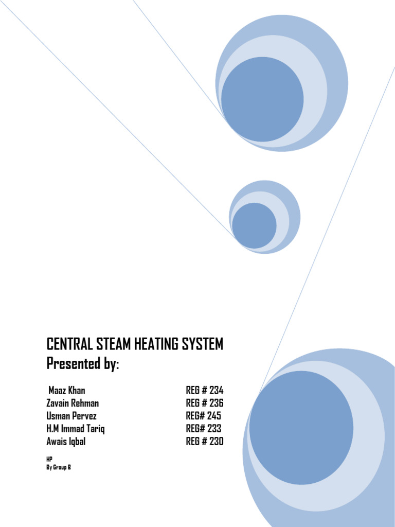 Central Heating System | PDF | Radiator | Boiler