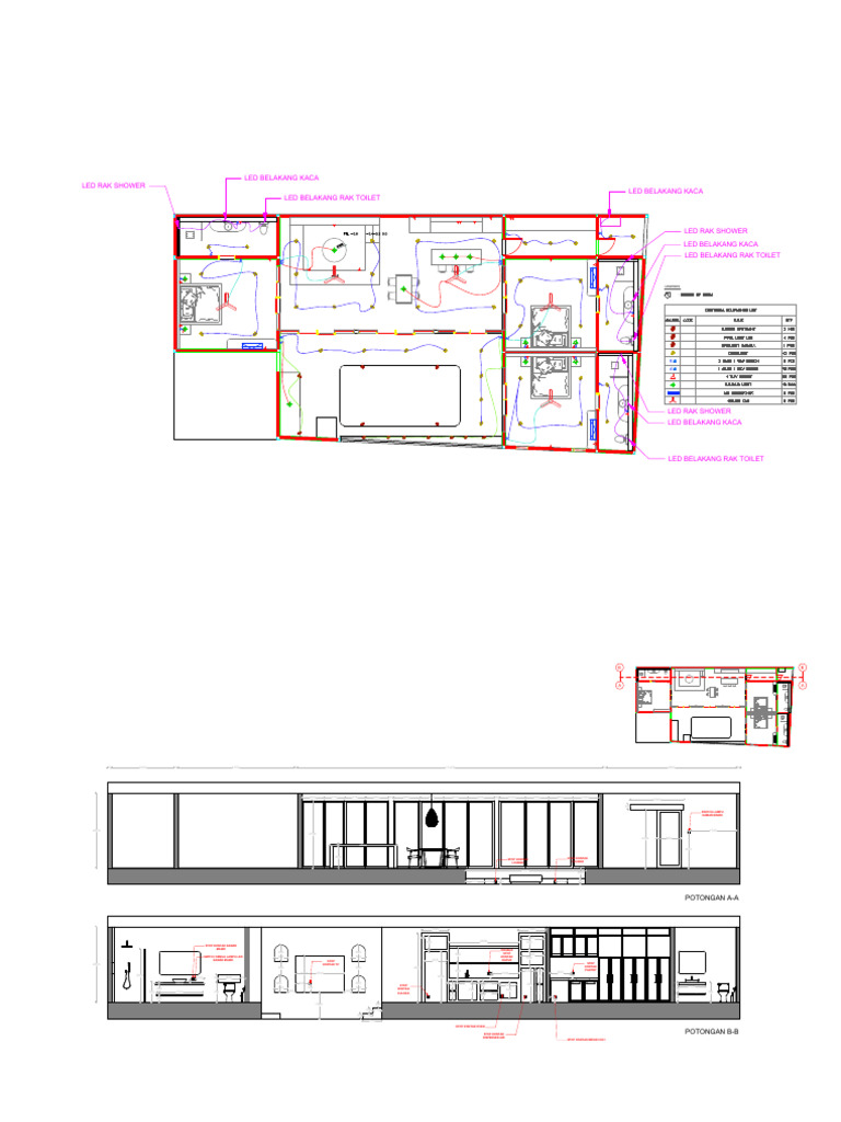 Villa Pererenan - Switch&socket Layout | PDF