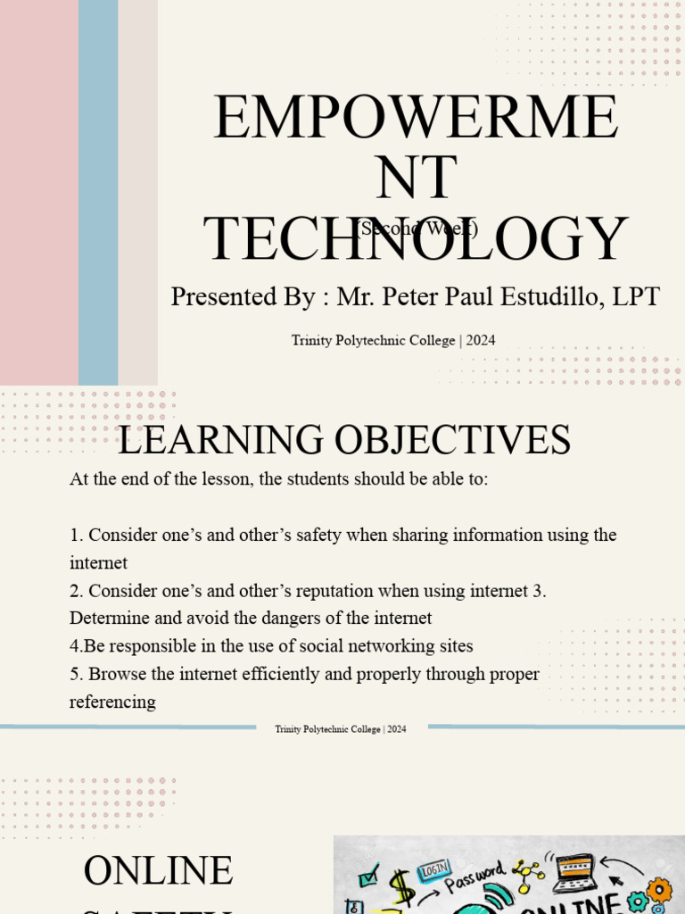 Etech Online Safety Security and Rules of Netiquette | PDF | Malware | Computer Virus