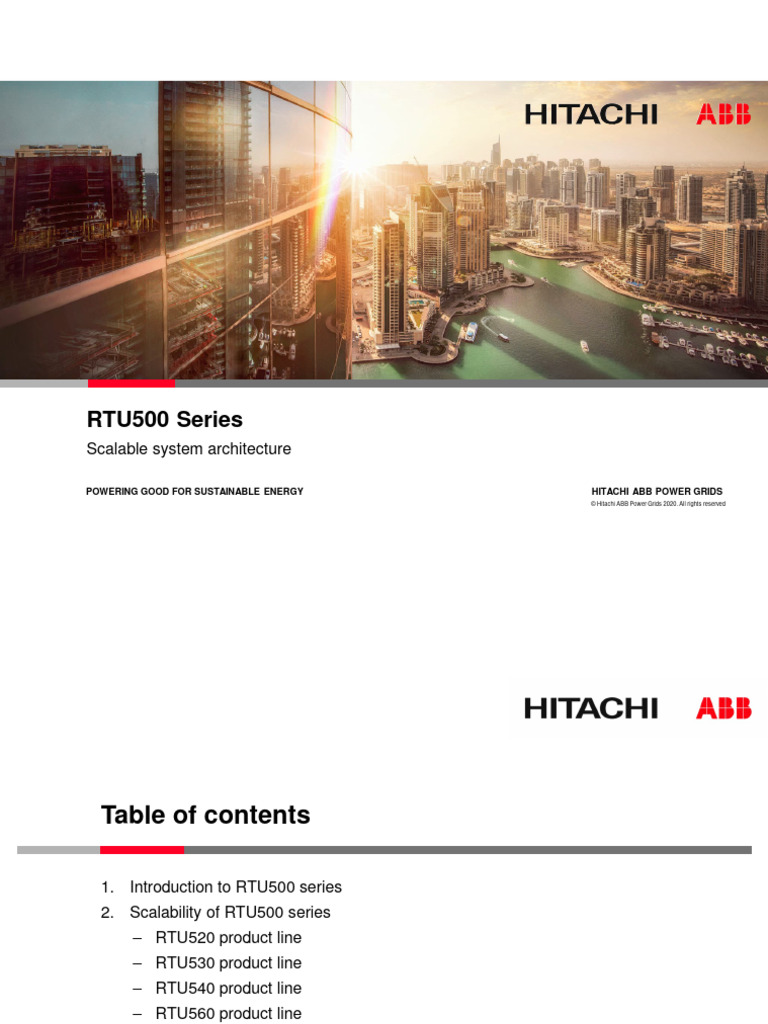 RTU500 Scalable Systems and Engineering - 9AKK106103A1224d | PDF | Programmable Logic Controller ...