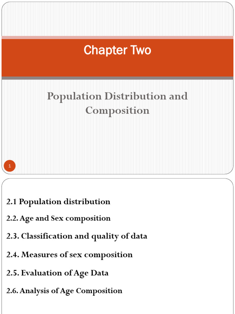 Demography (CH 2) | PDF | Demography