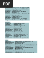 Digimon World 3 Digivolution Guide | PDF | Nature | Leisure