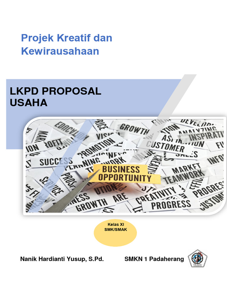 LKPD Proposal Usaha | PDF