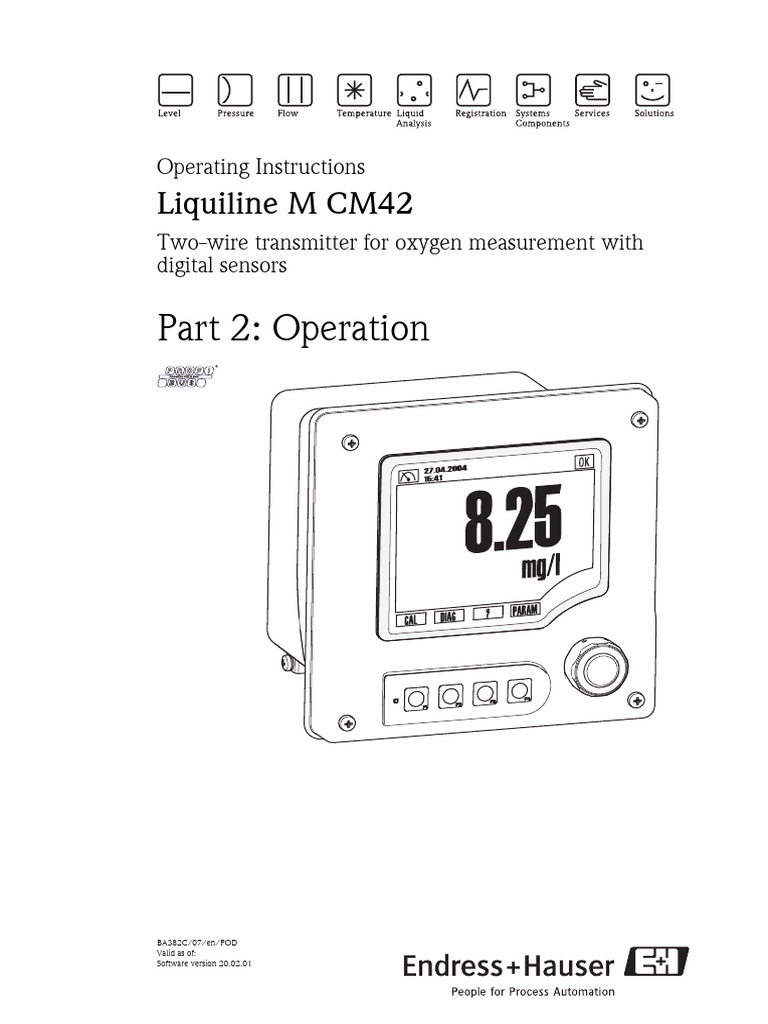 CM42 Oxygen Manual Part2 Eng | PDF | Parameter (Computer Programming) | Menu (Computing)
