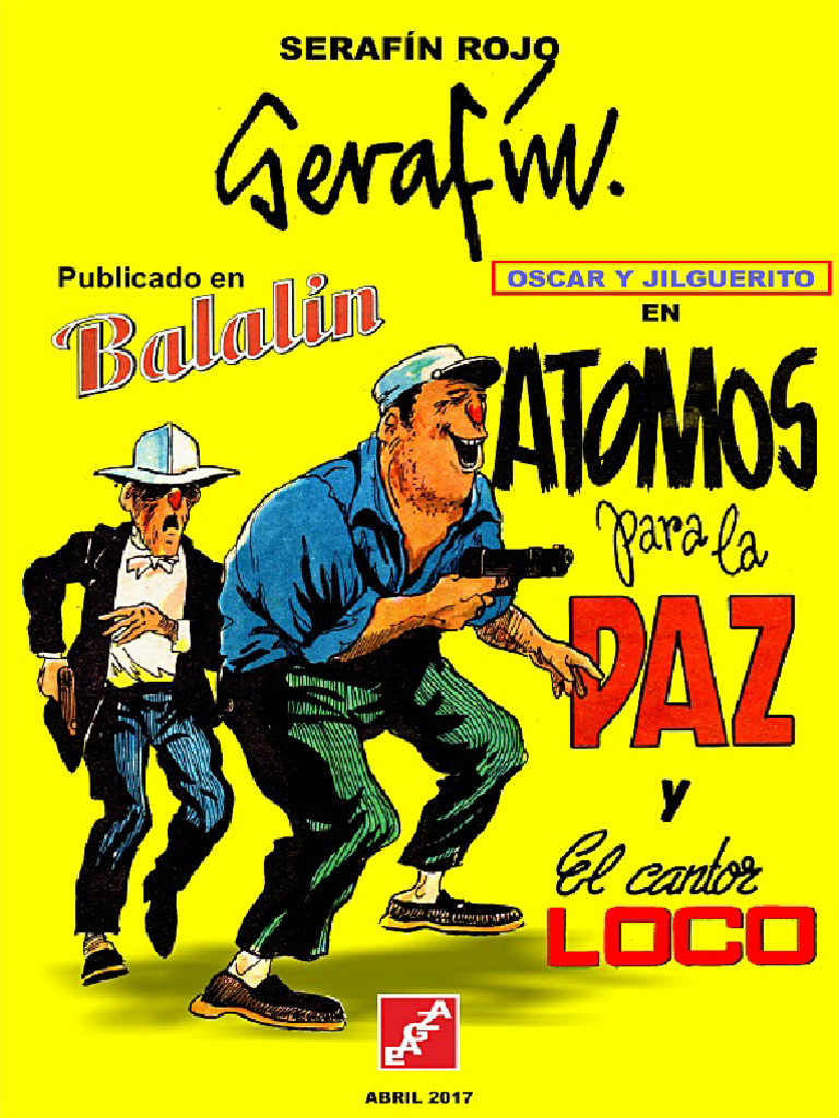 Átomos para La Paz y El Cantor Loco - Serafín - EAGZA | PDF