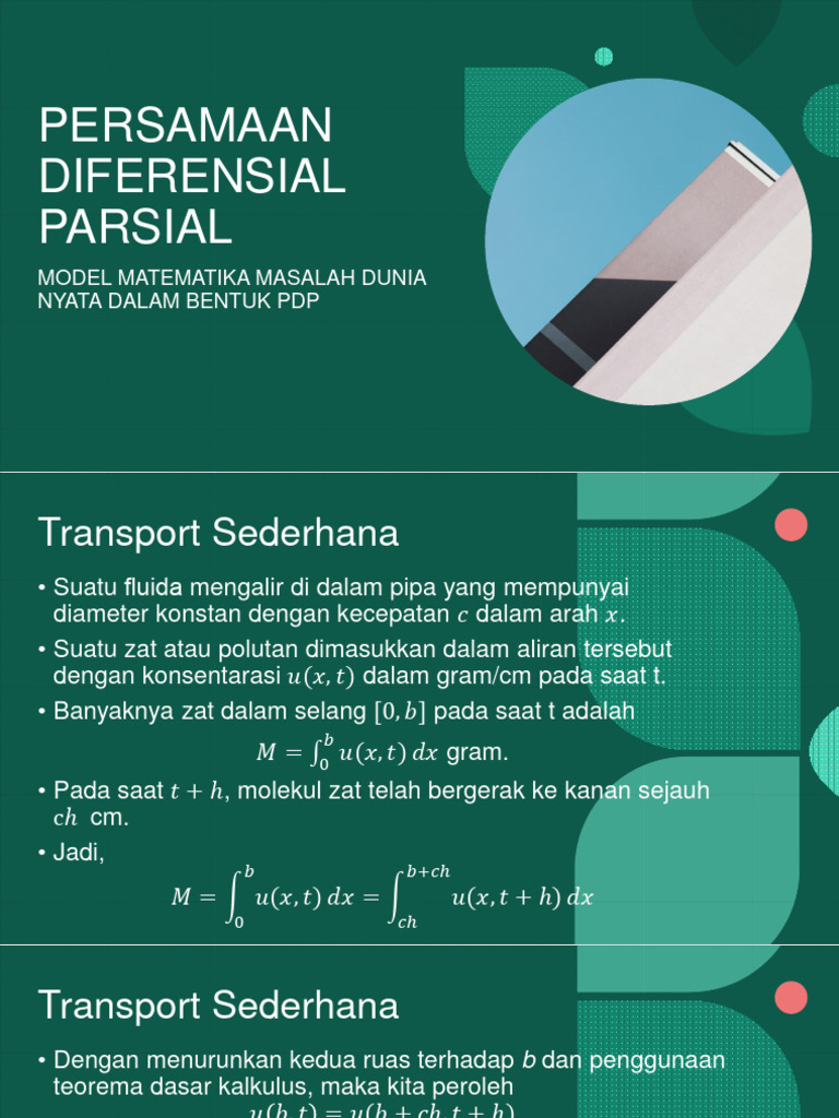 Persamaan Diferensial Parsial | PDF