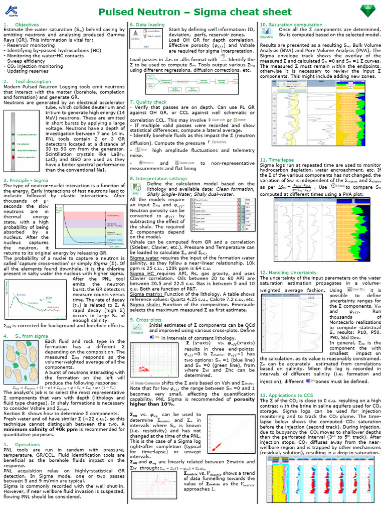 Sigma Cheat Sheet 1715575738 | PDF | Neutron | Standard Deviation