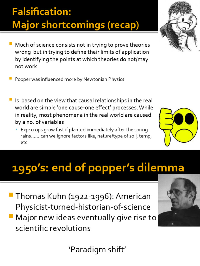Popper vs Kuhn: Paradigm Shifts in Science | PDF | General Relativity ...