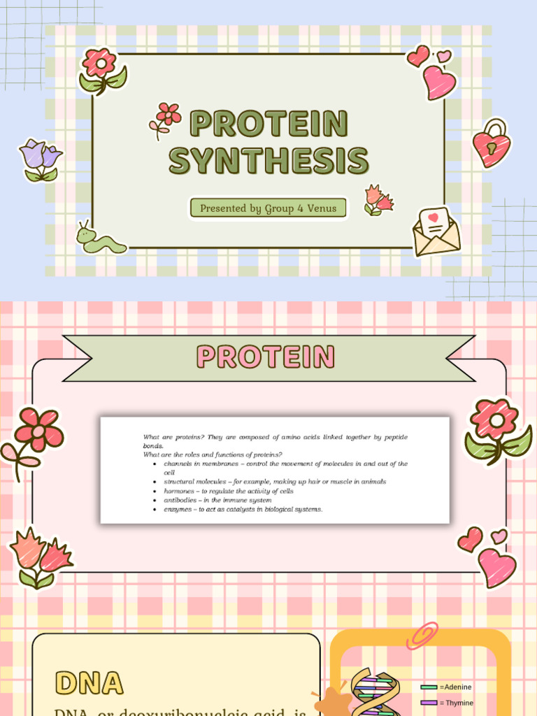 Protein Synthesis - 20240514 - 091818 - 0000 | PDF