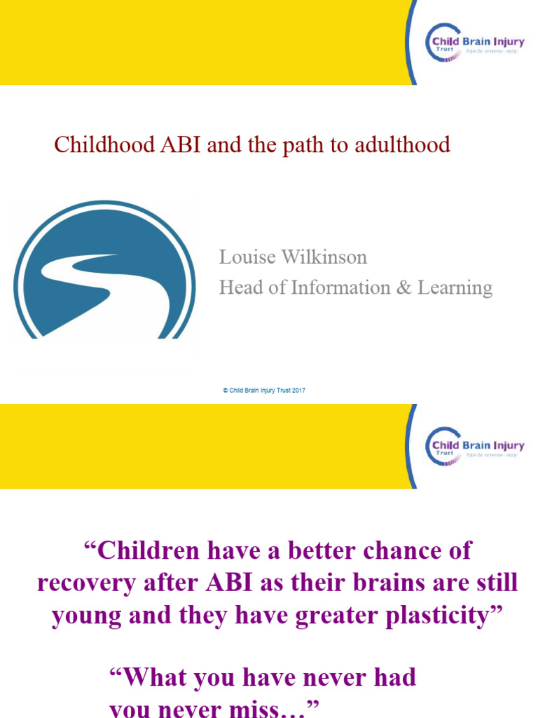 Childhood Abi and The Path To Adulthood Ceo Workshop | PDF ...