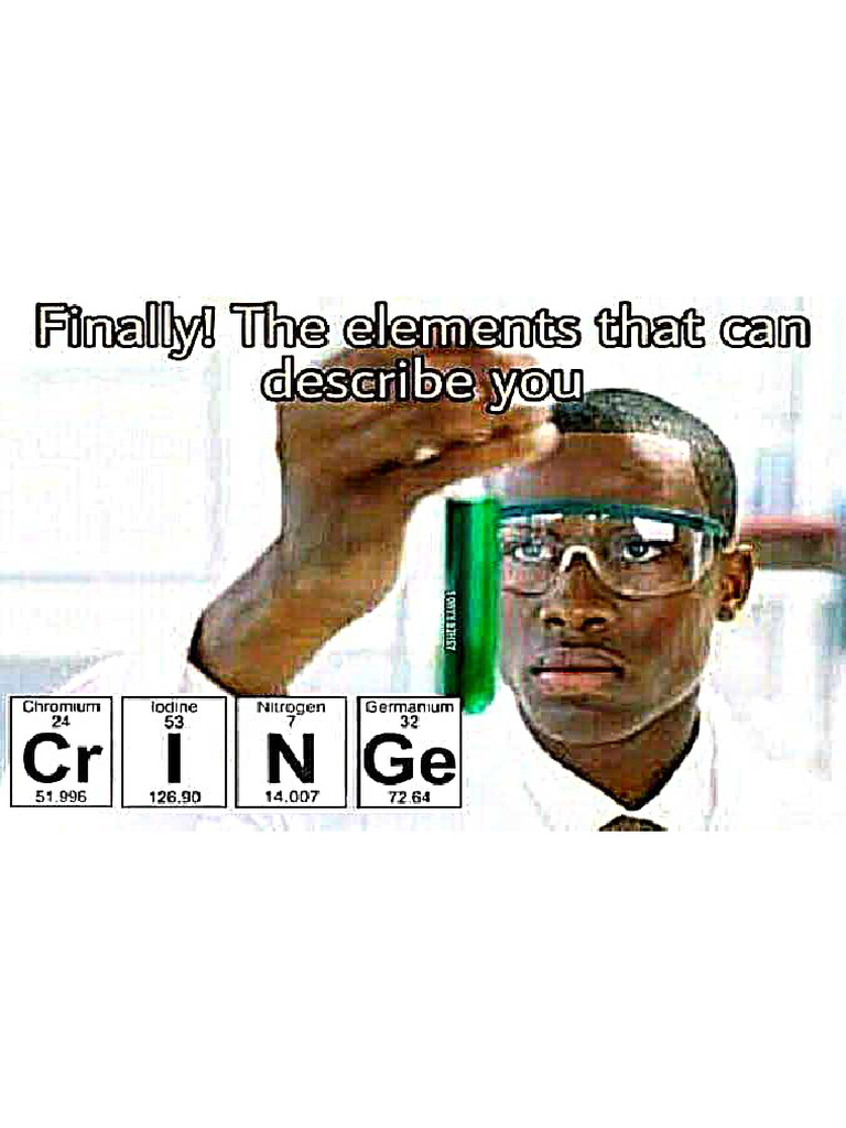 Spell Cringe in Periodic Table | PDF