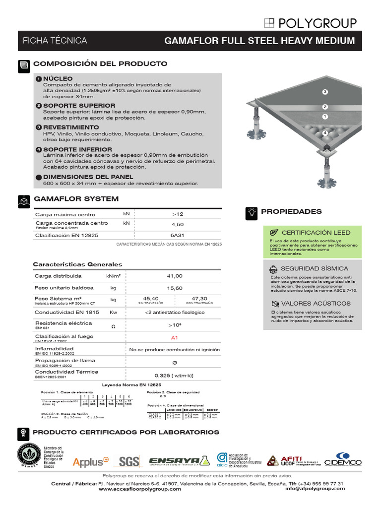 Polygroup DT FULL STEEL HEAVY MEDIUM - en - Cas | PDF | Materiales de construcción | Sector ...