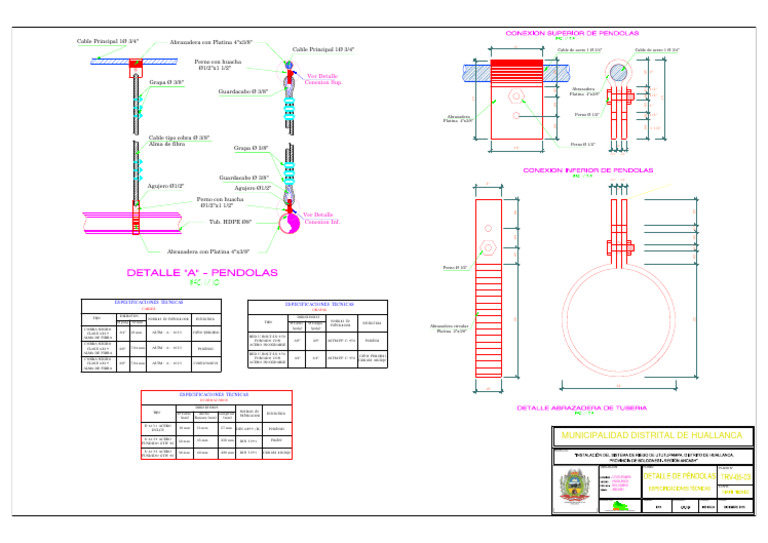 Trasvase N°05 - T 60m KM 3+928.83-Pendolas 60m A2 | PDF | Sector secundario de la economía ...