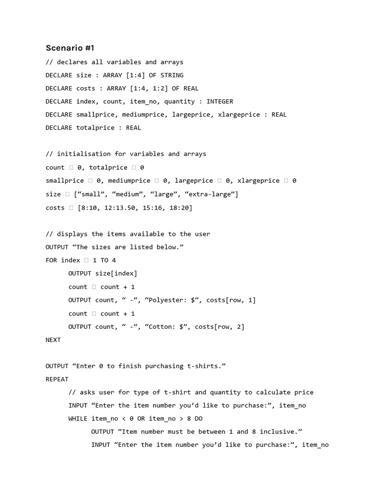 Computer Science 0478 P22 Practice Questions Answers | PDF | Computing | Computer Programming