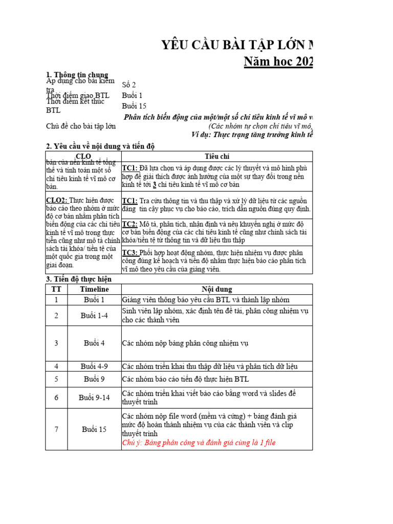 Yeu Cau BTL Va Bieu Mau HD | PDF