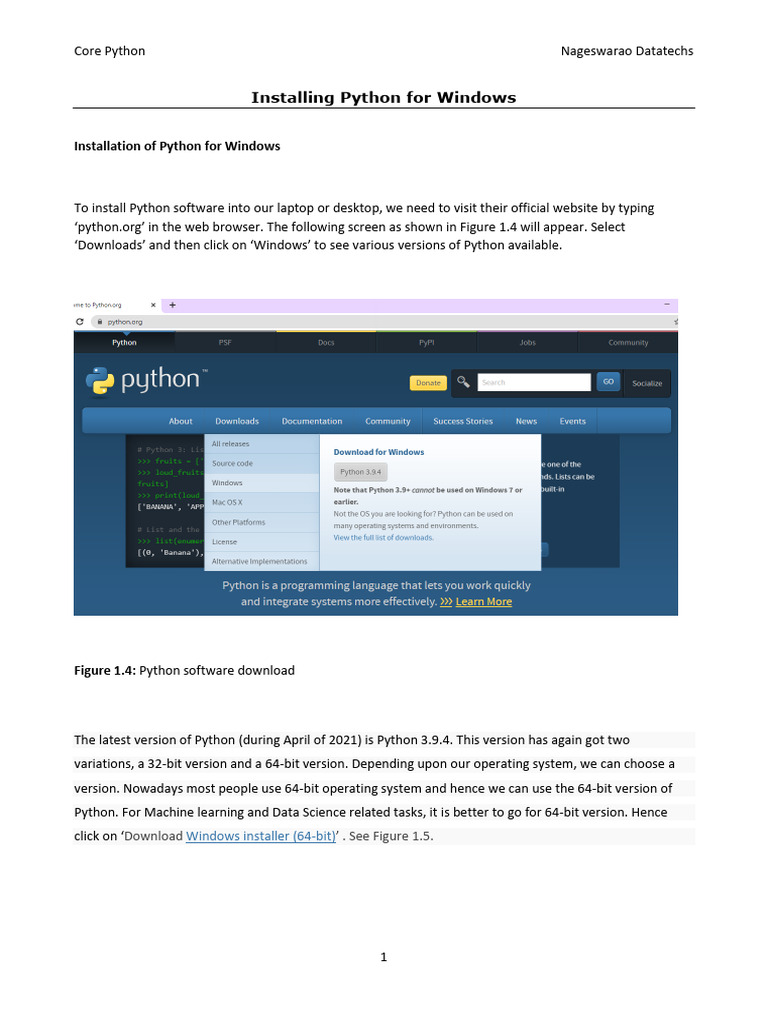 Python 1 Core | PDF | Data Type | Python (Programming Language) Python 1 Core | PDF | Data Type | Python (Programming Language)