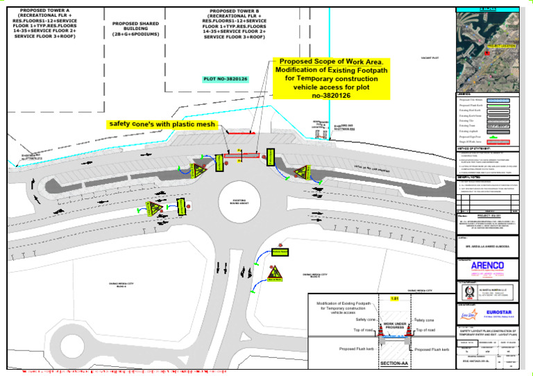 Safety Layout Plan | Download Free PDF | Transport