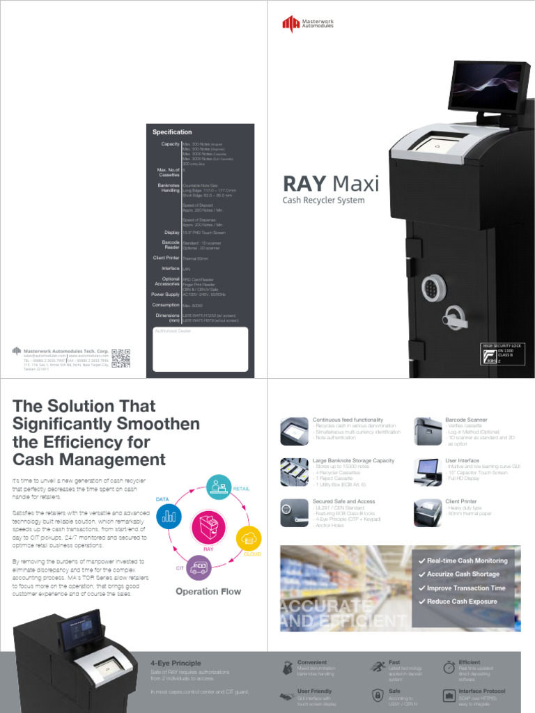 Brochure RAY - Maxi 210105 | PDF | Microsoft Sql Server | Cash