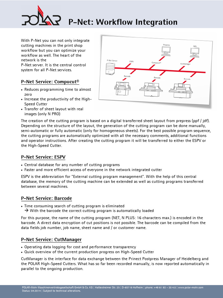 POLAR P-Net Product Sheet | PDF