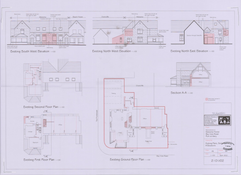2100501B APL A1 Existing Plans and Elevations | PDF