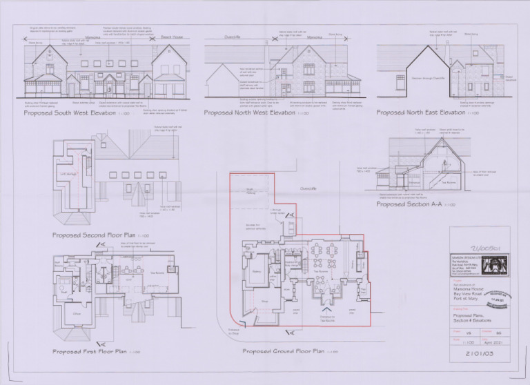 2100501B APL A1 Proposed Plans and Elevations | PDF