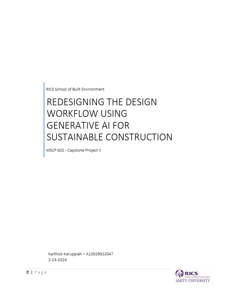 Redesigning The Design Workflow For Sustainable Buildings | PDF ...