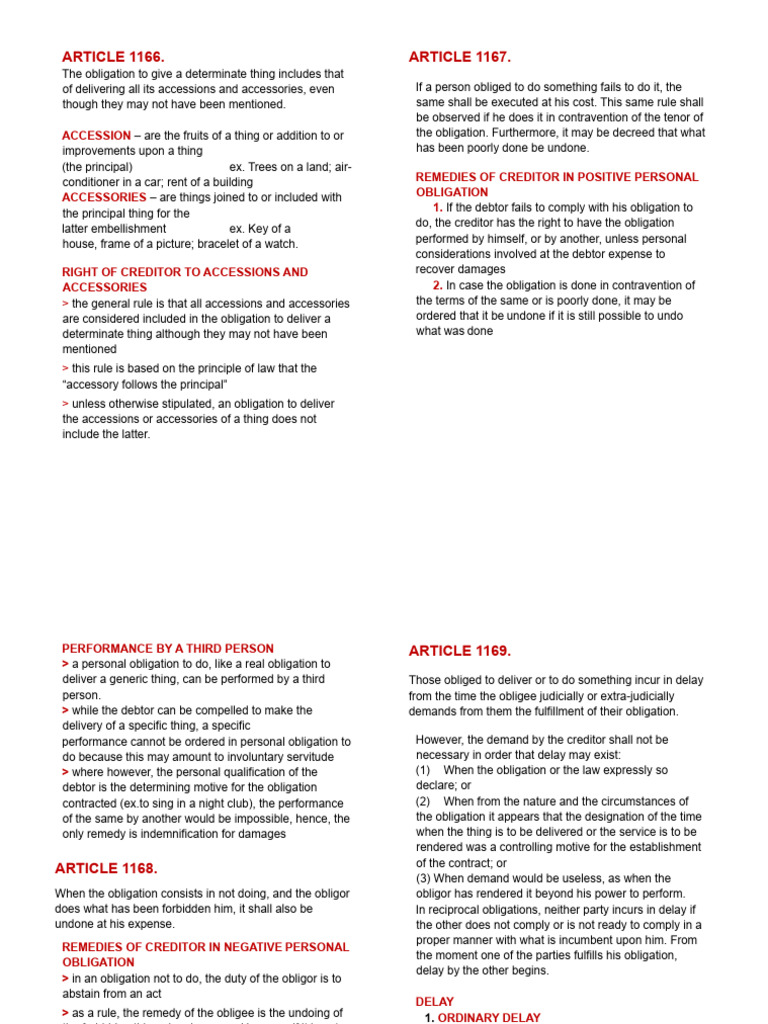 Understanding Obligations and Liabilities | PDF | Negligence | Legal ...