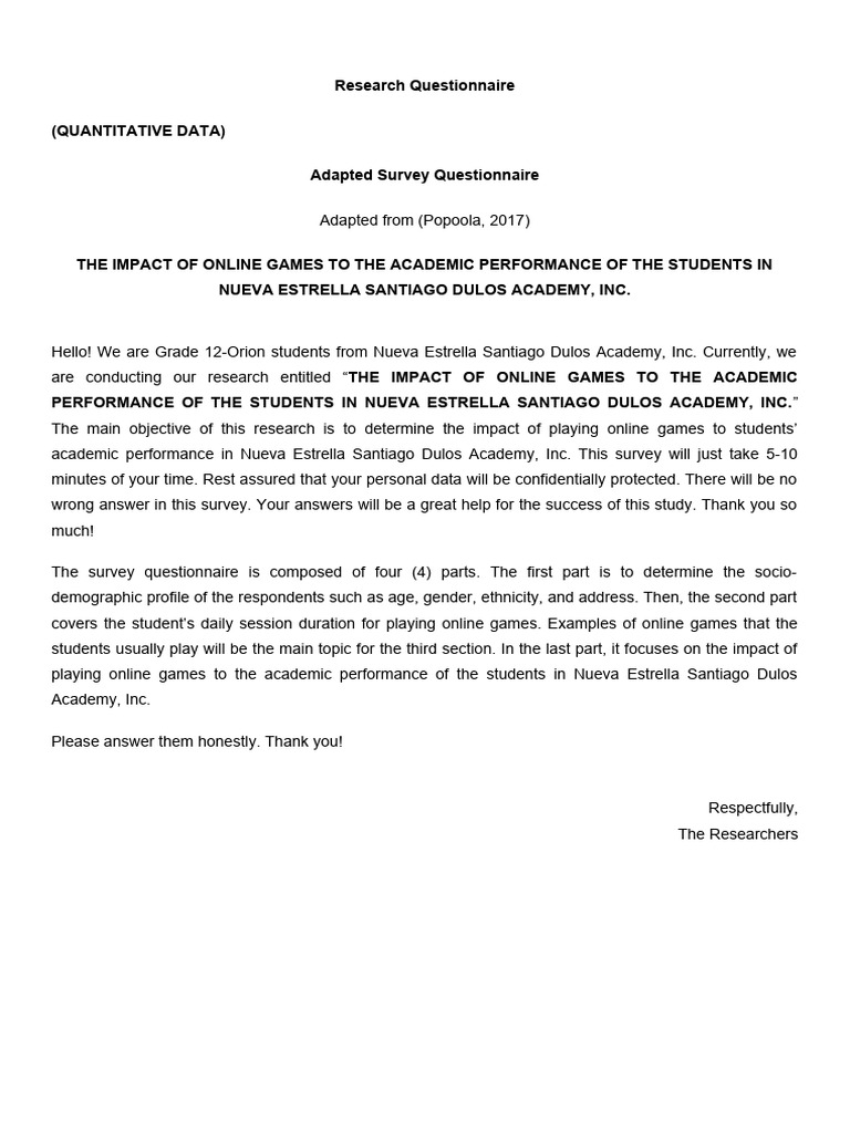 Questionnaire | Download Free PDF | Questionnaire | Lgbt