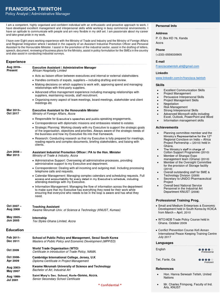 Francisca Twintoh | PDF