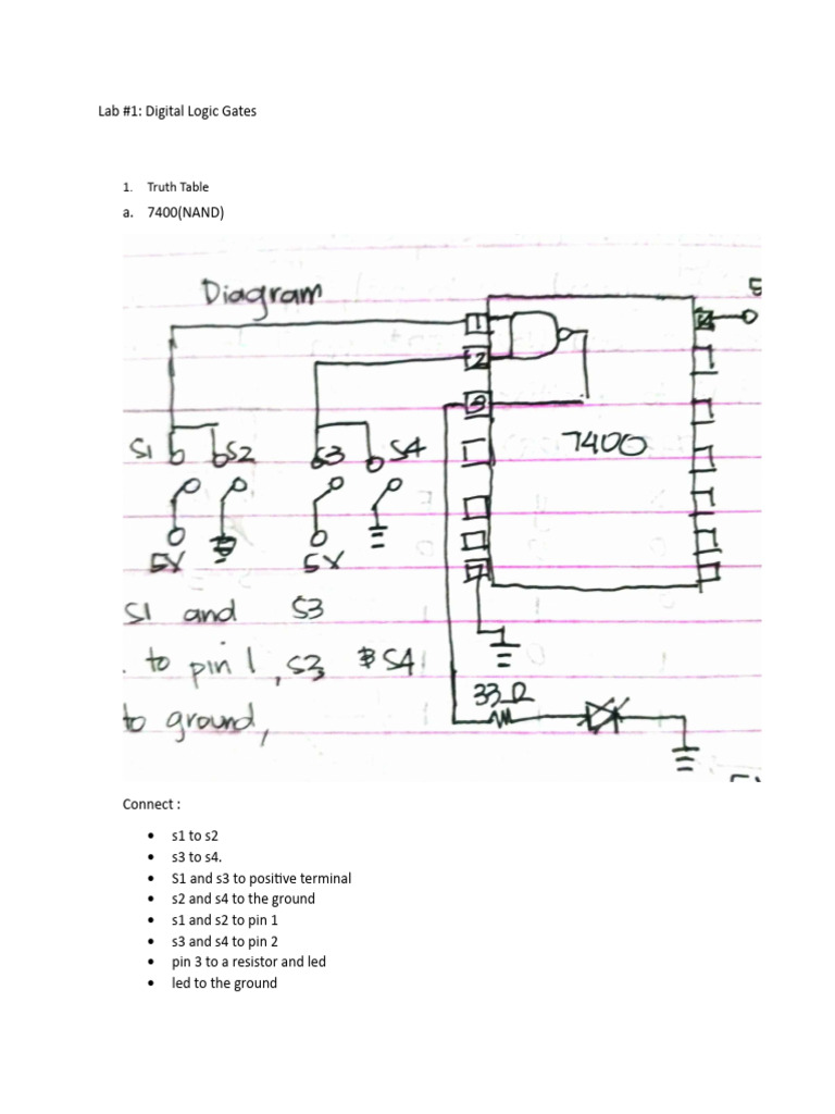 Digital Logic Lab Guide | PDF | Electrical Engineering | Electronics