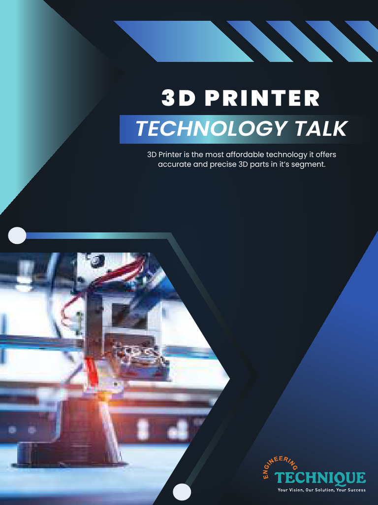 3D Printer Brouchure - Added Text-Compressed - Compressed | PDF | 3 D Printing | Engineering