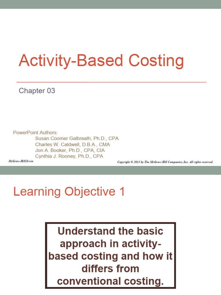 ABC-Costing | PDF | Economies | Business