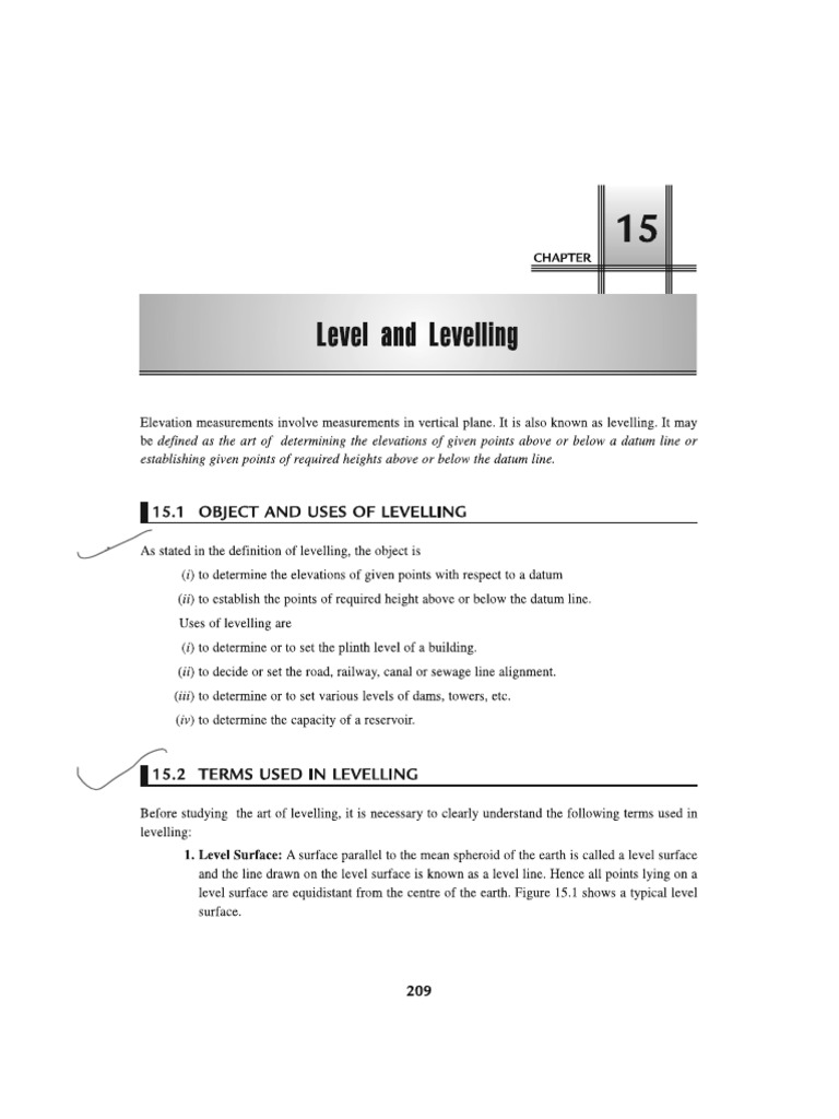 Leveling | PDF