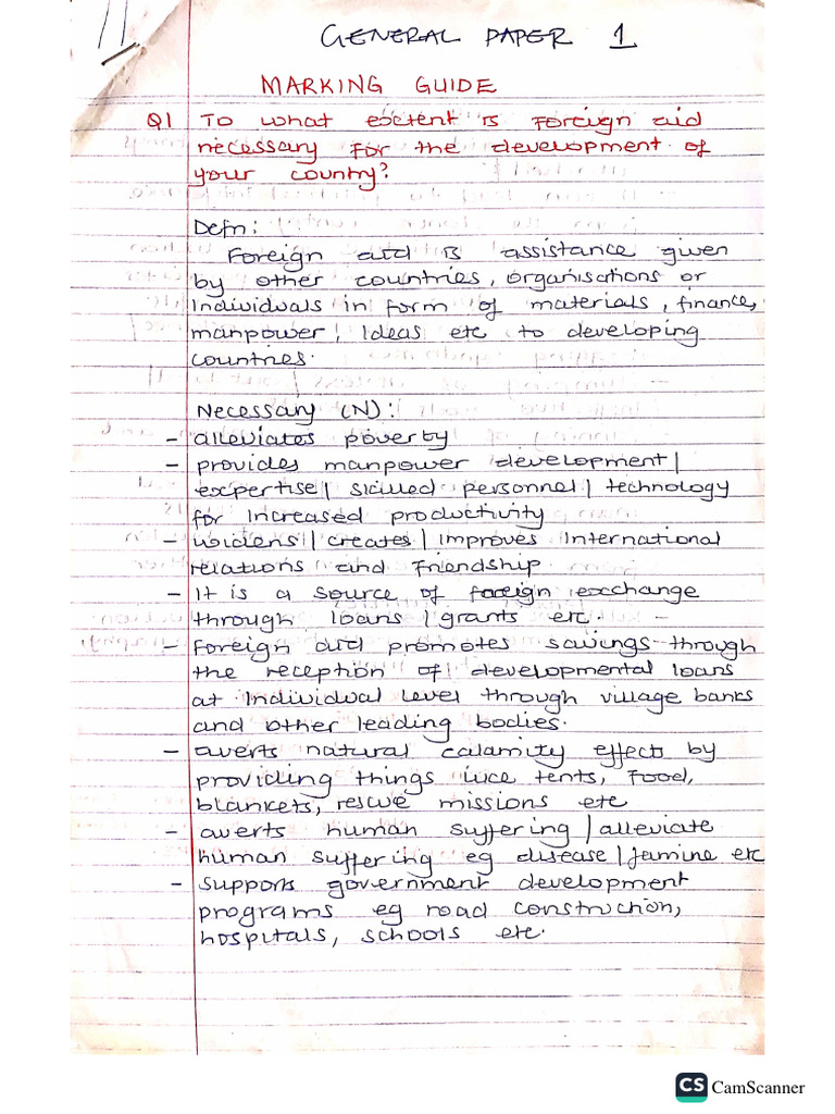 GP Marking Guide 2022 | PDF