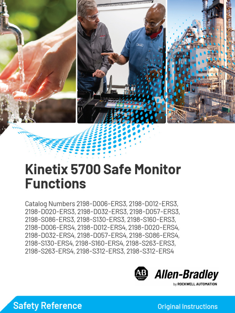 Kinetix 5700 Safe Monitor Functions: Safety Reference | PDF ...