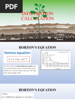 Infiltration Models: Horton & Kostiakov | PDF | Hydrology ...